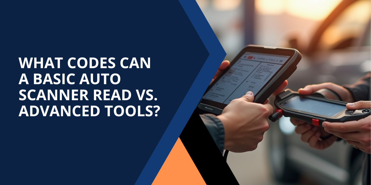 Auto Scanner Code Types: Basic vs Advanced Tool Comparison – Auto Lines Australia