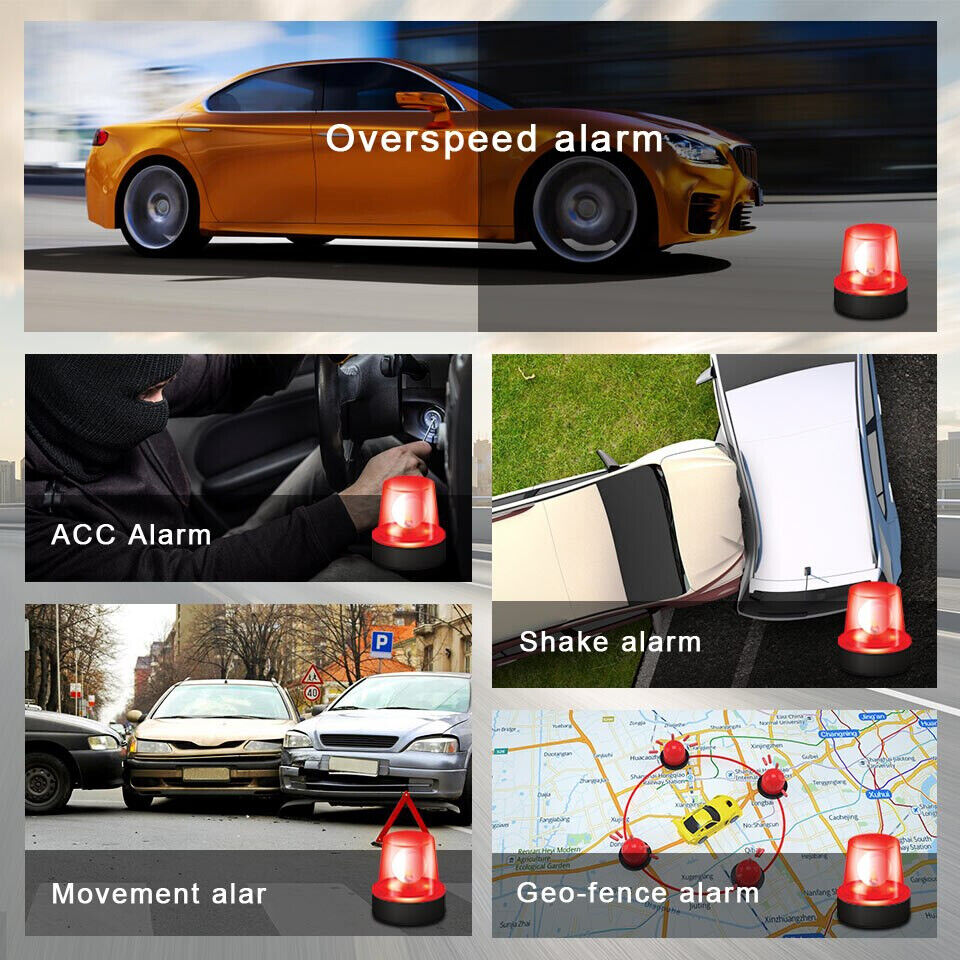 4G LTE Car GPS Tracker Cut Off Oil Remotely Two-way Talk SOS Alarm Mot ...
