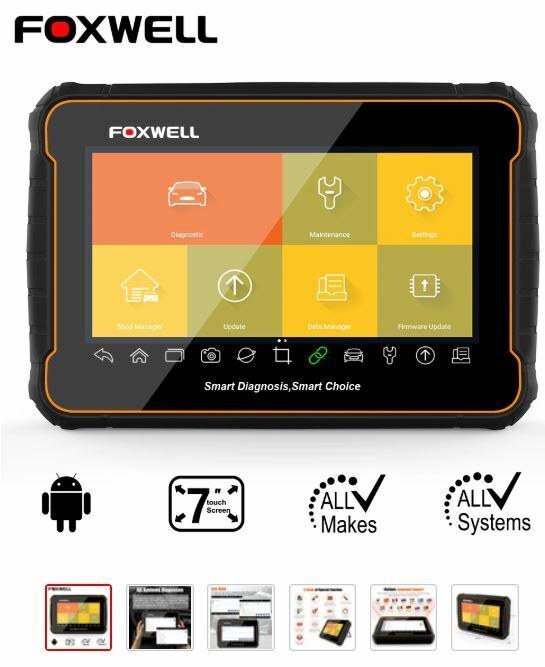 FOXWELL GT60 Automotive OBD2 Diagnostic Scan Tool SRS Car Full System ...