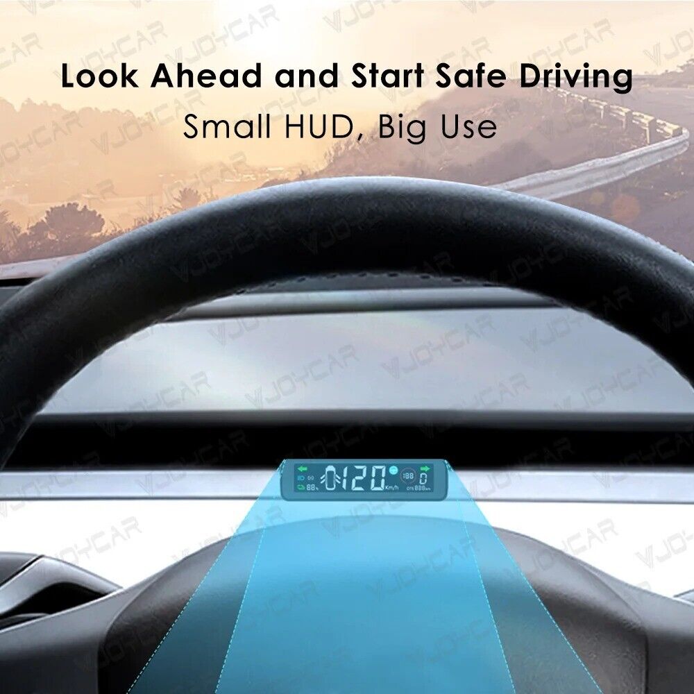 Newest Air Vent Embedded Large Dashboard HUD Cluster for Tesla Model 3 ...