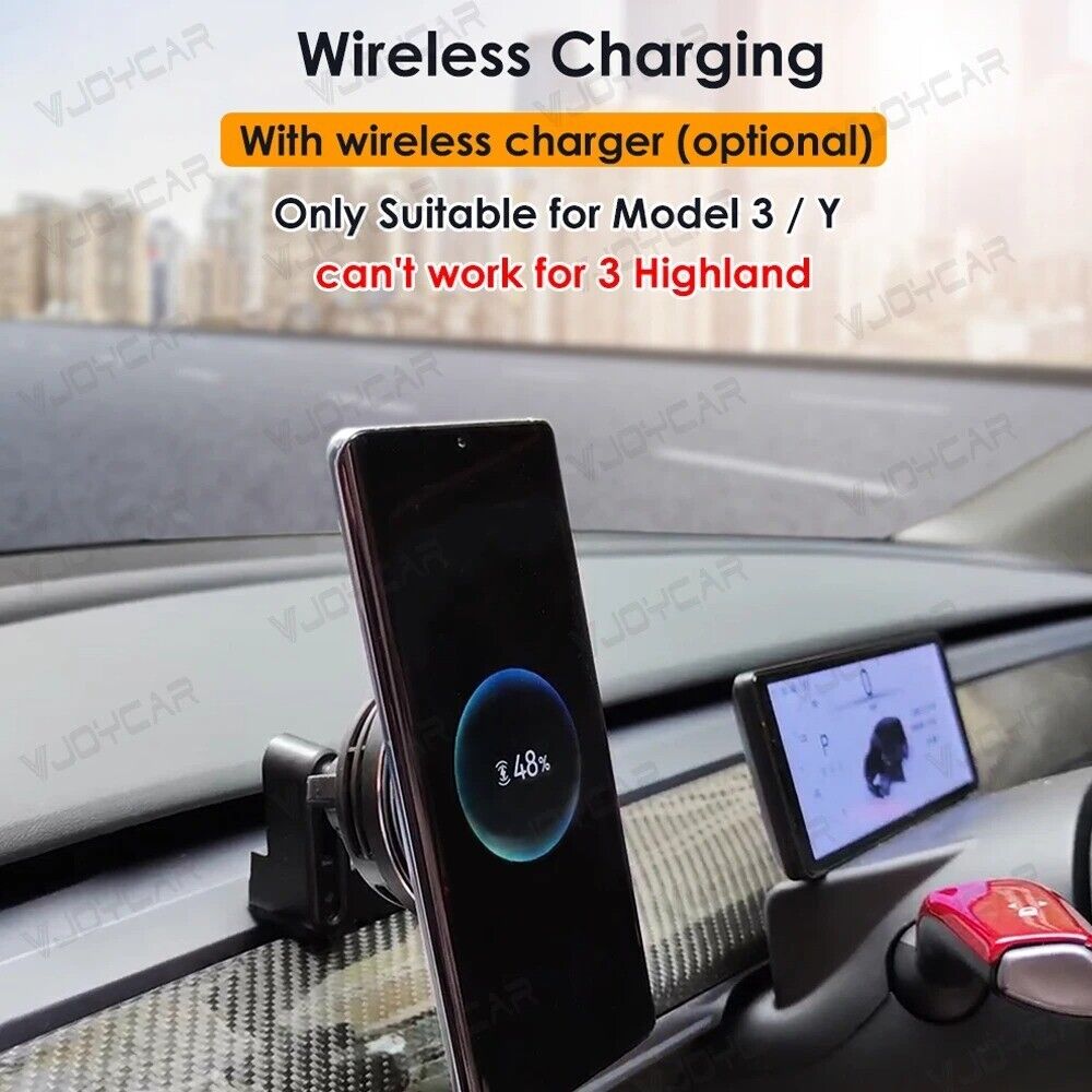 2024 Newest Model Y 3 Performance Wireless Dashboard HUD Cluster Optio ...