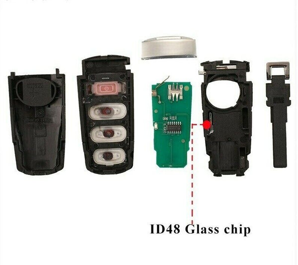 Fits VW Volkswagen 315Mhz NBG009066T Complete Transponder Remote Key ...